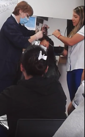 MECHAS ALTERNAS CON COLOR :: Estudiantesdepeluqueria